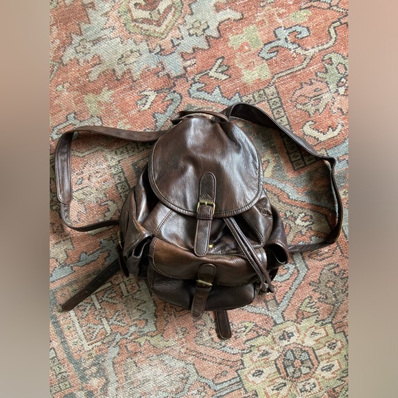 Ameri | Bags | Ameri Leather Backpack | Poshmark